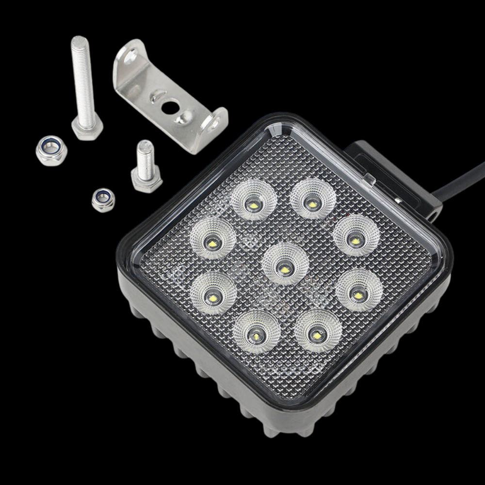 0806-4-27 - 4 inch 27W Square LED Work Light - Buy Online - LEDTRAC NZ ...
